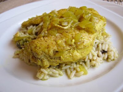 Moroccan chicken and rice - Recipe Petitchef