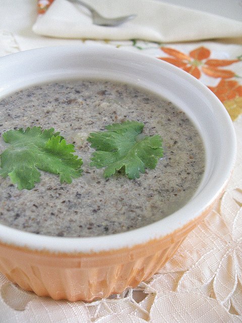 Mushroom potato soup recipe, mushroom potage