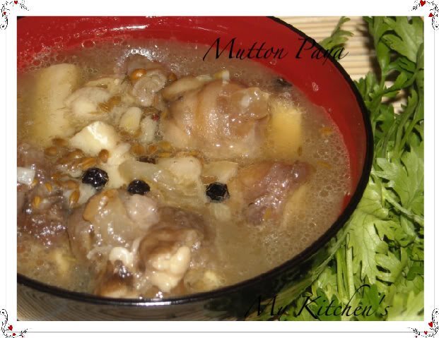 Easy mutton paya soup recipe: tasty lamb trotters guide