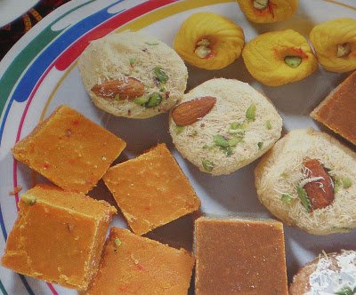 Nagpur ka santra ( orange ) barfi & kayani bakery's shrewsbury biscuit ...