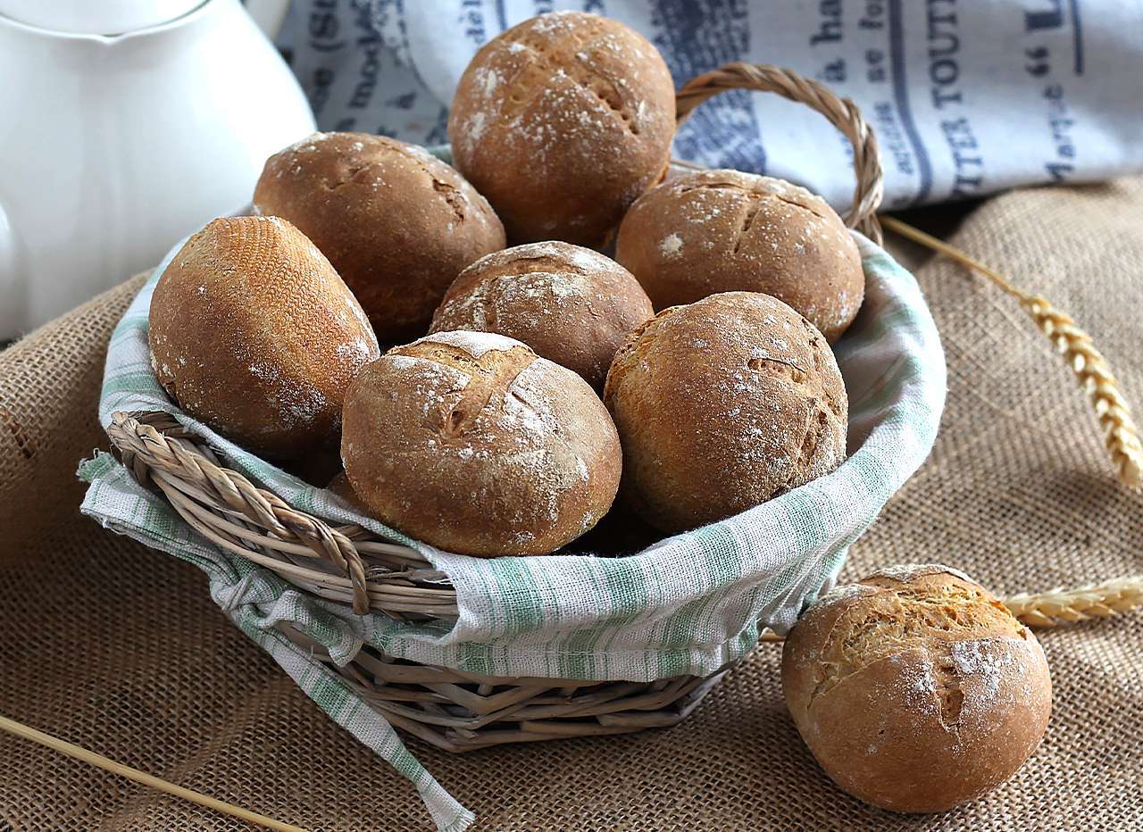 No knead mini breads - Recipe Petitchef