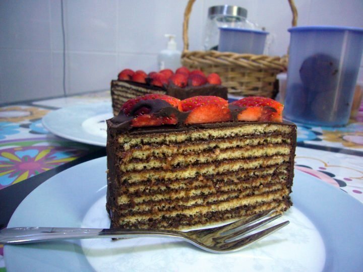 Nutella dobos torte recipe: a tasty homemade dessert