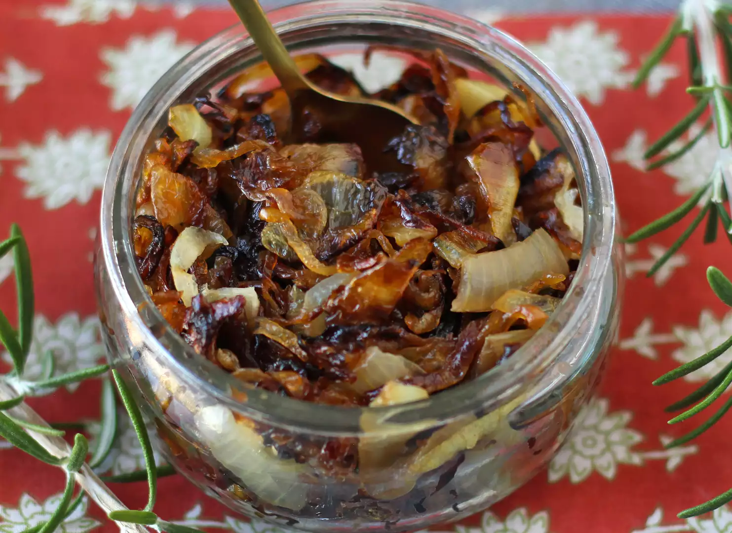Onion confit: simple, elegant and perfect with meats and cheeses