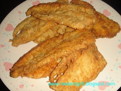 Fried surgeonfish fillet recipe
