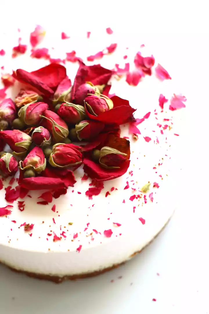 Rose tea cheesecake recipe - a simple and tasty dessert