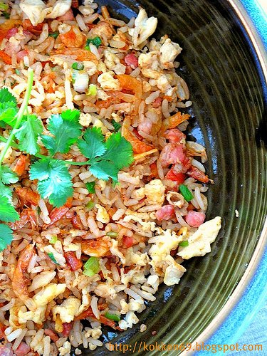 Sakura ebi fried rice recipe