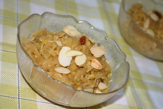 Semiya/vermicelli pongal - Recipe Petitchef
