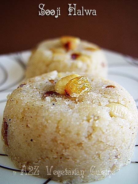 Sooji halwa / nuts & semolina pudding - repost - Recipe Petitchef