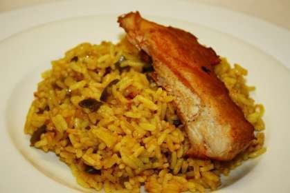 South african yellow rice and baked chicken recipe