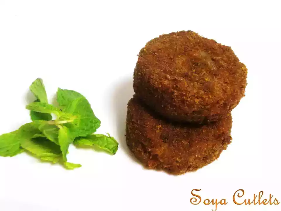 Soya chunks cutlets recipe - easy homemade meal prep