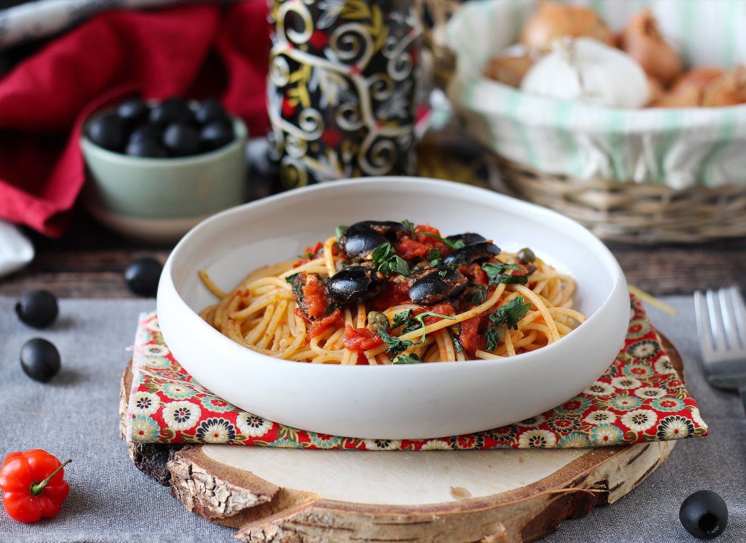 “spaghetti alla puttanesca” your new favorite pasta dish! - Recipe ...