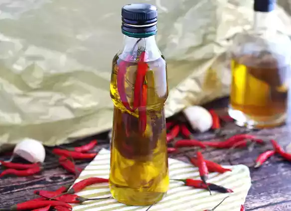 Spicy oil recipe for homemade pizzas