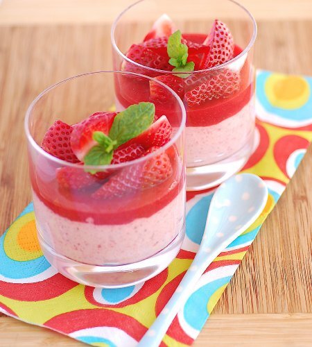 Strawberry verrine recipe