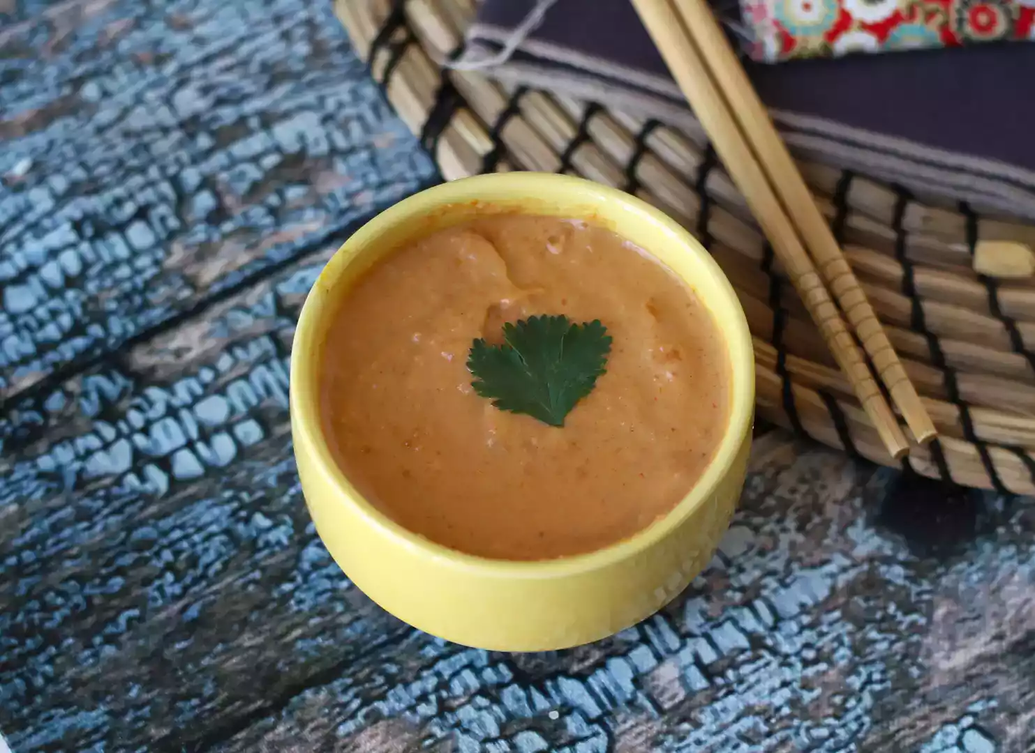 Comforting peanut satay sauce recipe