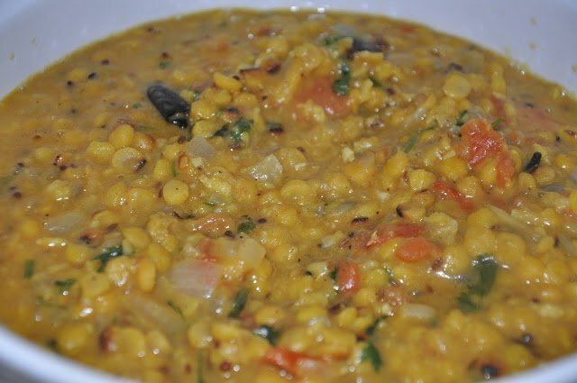 Tadke wala chana dal (tempered split chickpea dal) - Recipe Petitchef