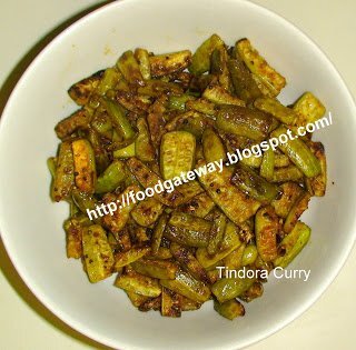 Tindora curry - Recipe Petitchef