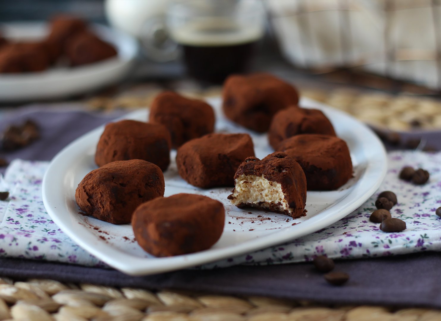 Tiramisu-style rochers recipe: mini italian coffee treats