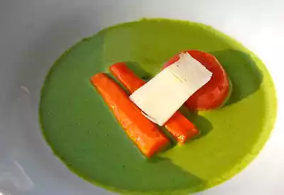 Top chef recipe: roasted beets and carrots with puree