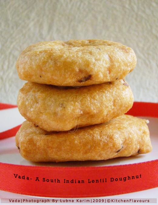 Vada/garelu recipe - south indian lentil doughnuts
