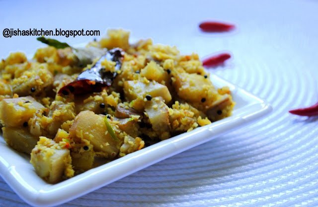 Vazhakka thoran / raw banana stir fry - Recipe Petitchef