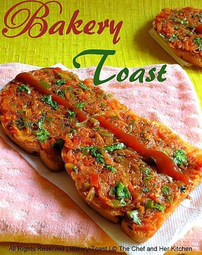 Vegetable toast...bangalore iyengar bakery style...!!!!, Recipe Petitchef