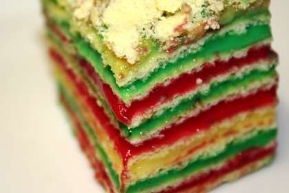 Venetian wafer cake